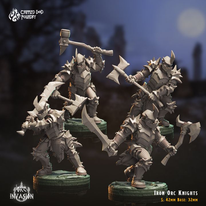 3D Printable Orc Invasion ~ July '24 Fantasy Bundle by Crippled God Foundry